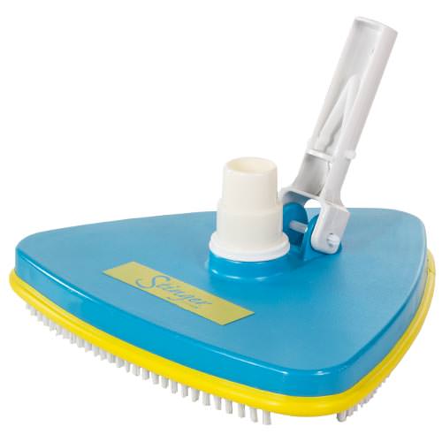 Pool Pals Stinger Triangle Brush Vacuum Head VH2250PP | Vinyl / Fiberglass Pool Vacuum. — Sunplay