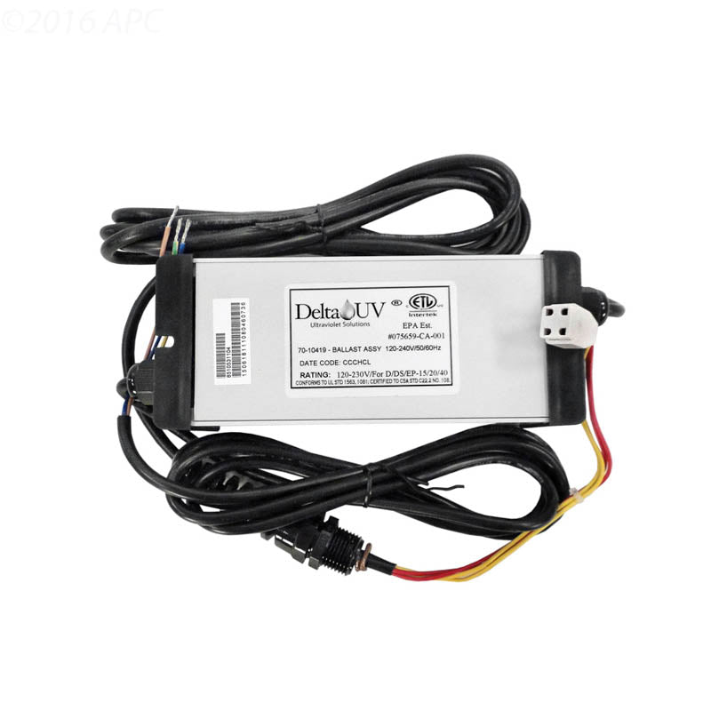 Delta UV Universal Ballast Assembly 1000-2647 | Delta UV 1000-2647 ...