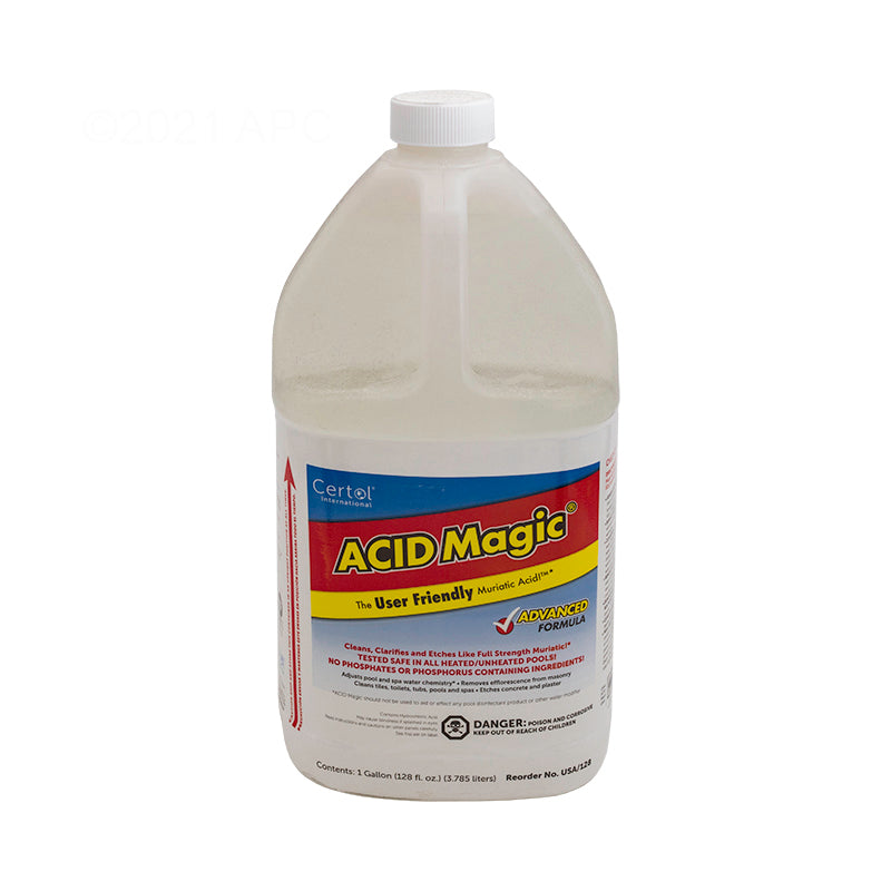 Acid Magic Muriatic Acid - Gallon | Acid for Swimming Pools and Spas ...
