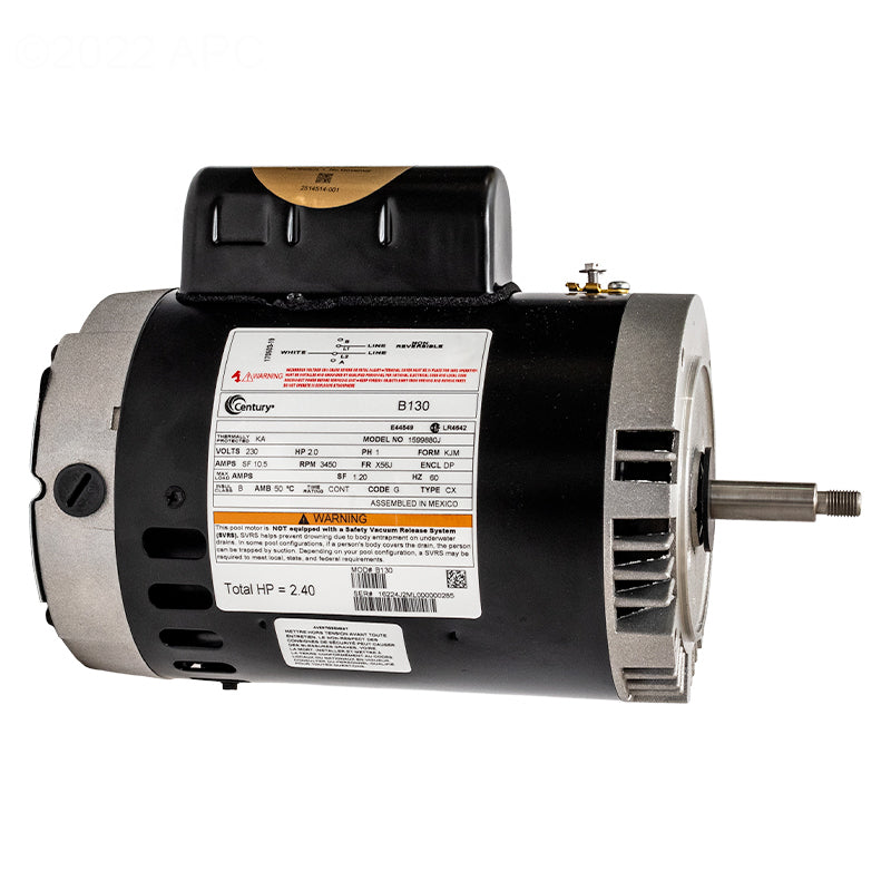 Century Centurion Series 2 HP, P56J Frame Motor B130 — Sunplay