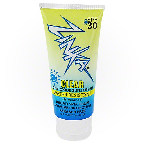 Zinka Clear Zinc Oxide Sunscreen at Sunplay.com