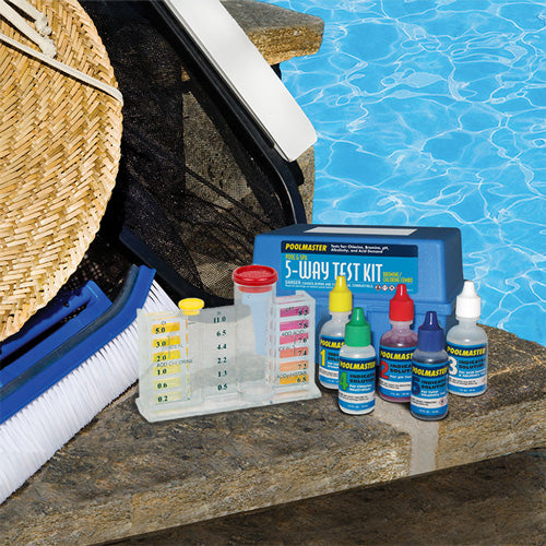 Poolmaster Premier Deluxe 5-Way Test Kit | Poolmaster 22270 — Sunplay