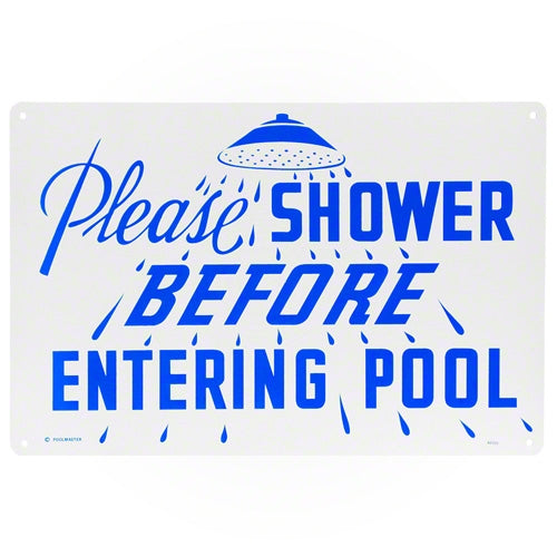 Poolmaster Please Shower Sign 40320. Poolmaster 40320. — Sunplay