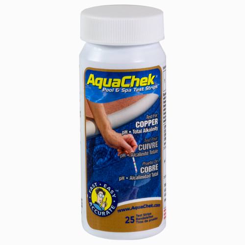 AquaChek Copper Ion Test Strips 3-in-1 — Sunplay