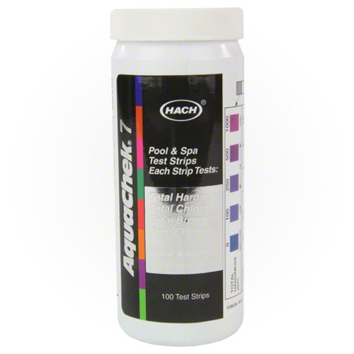 AquaChek Silver 7 in 1 Test Strips - 100 Strips — Sunplay
