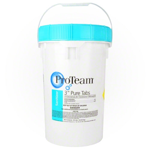 ProTeam 3" Pure Tabs - 50 lbs | Chlorine Tablets — Sunplay