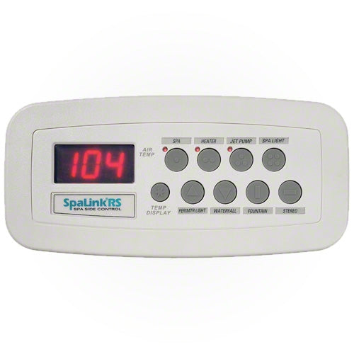 Jandy SpaLink RS 8 Function Control Panel | SpaLink RS control panel ...