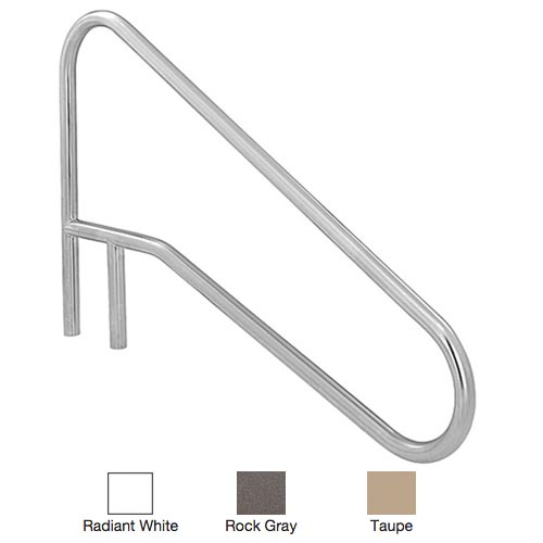 S.R. Smith Powder-Coated Deck-Mounted Stair Rails DMS-102A-RG — Sunplay