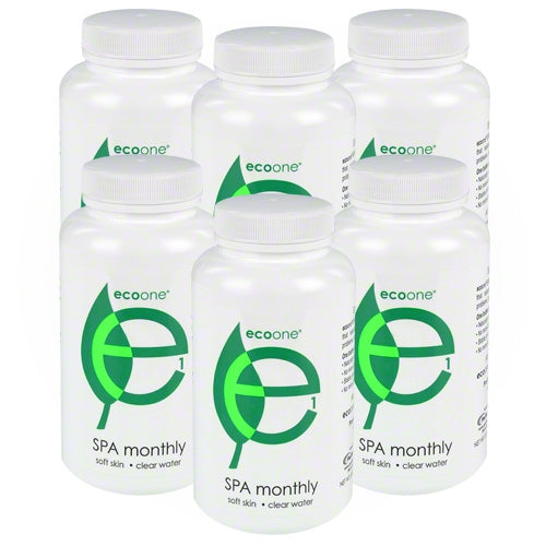 EcoOne Spa Monthly Refill Kit – Six 8 Oz | Eco-One ECO-8037 — Sunplay