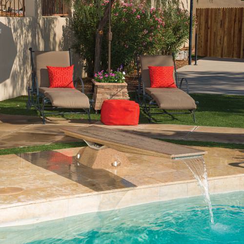 Inter-Fab T7 7' Diving Board - Tan T7 DB-51 — Sunplay